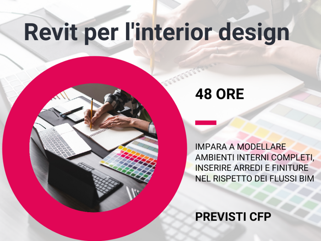 REVIT per l'Interior Design - Modalità mista Presenza su BARI o FAD ...